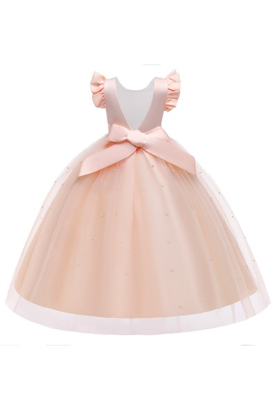 Lamoda Sinek Kollu Kız Elbise (Yurt Dışından)