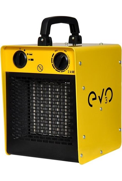Evotech Evo 3 Elektrikli Fanlı Ortam Isıtıcısı
