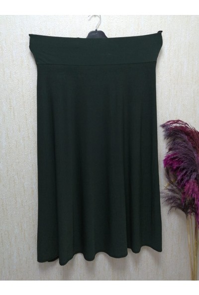 HMZ Kadın Yeşil Buzi Etek