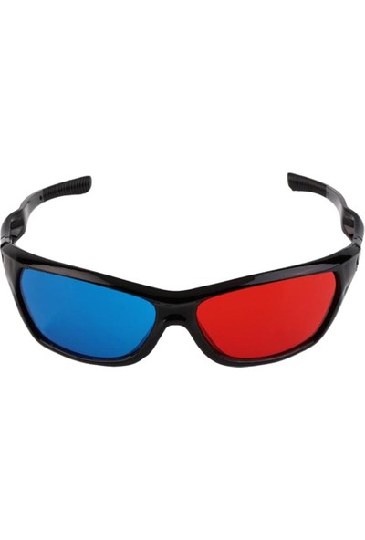 Flameer Boyutlu Anaglyph Filmi Için Siyah Çerçeve Kırmızı Mavi 3D Gözlük Yükseltme Flameer Boyutlu Anaglyph Filmi Için Siyah Çerçeve Kırmızı Mavi 3D Gözlük Yükseltme