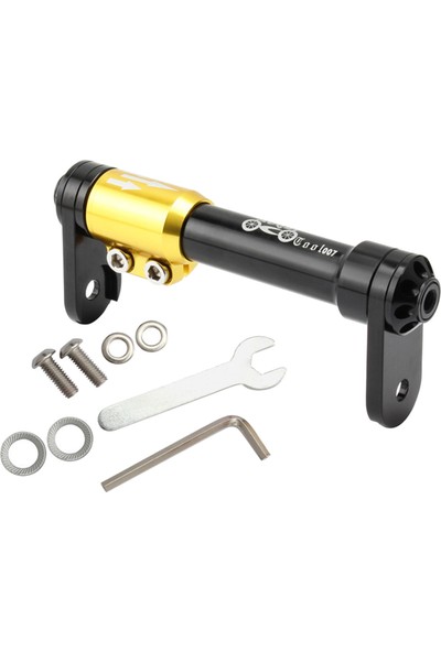 Katlanır Bisiklet Kolay Tekerlek Uzatma Çubuk Yürüyüş Nakliye Parçaları Siyah