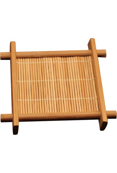 6 Set Mantar Ahşap Kahve Fincanı Masa Isıya Dayanıklı Kare Paspaslar Bambu Palet M 13X13 cm 6 Set Mantar Ahşap Kahve Fincanı Masa Isıya Dayanıklı Kare Paspaslar Bambu Palet M 13X13 cm