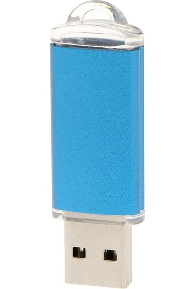 Mavi 8 GB USB Bellek Sopa Kalem Sürücü Desteği USB 2.0 / 1.0 Evrensel