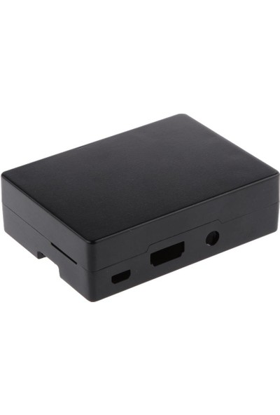Ahududu Pi B + / Ahududu Pi 2 / Pi 3 Siyah Için Metal Muhafaza Kılıf Kutusu Ahududu Pi B + / Ahududu Pi 2 / Pi 3 Siyah Için Metal Muhafaza Kılıf Kutusu