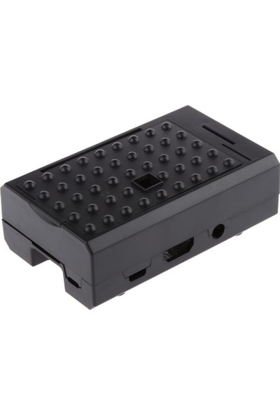 Kabuk Muhafaza Shell Kılıf Kutusu Destek Kamera Ahududu Pi B + / Pi 2 / Pi 3 Blk