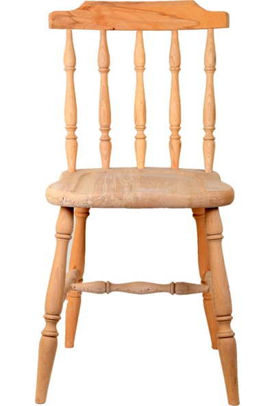 Beymo Mobilya Ahşap Tornalı Sandalye