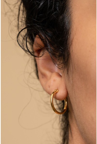 New Obsessions Halka Küpe Altın 2 cm