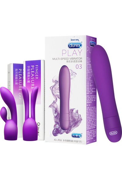 Durex 3 Adet G Spot Yapay Vibratör - Mor (Yurt Dışından) Durex 3 Adet G Spot Yapay Vibratör - Mor (Yurt Dışından)