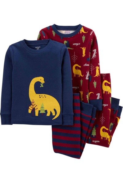 Carter's Küçük Erkek Çocuk 4'lü Pijama 2M039510