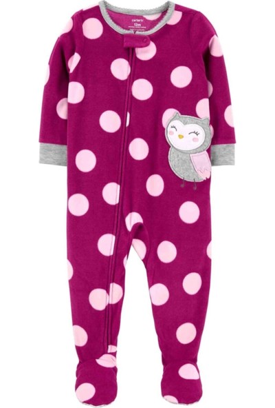 Carter's Küçük Kız Çocuk Tekli Pijama Tulum 2M142810