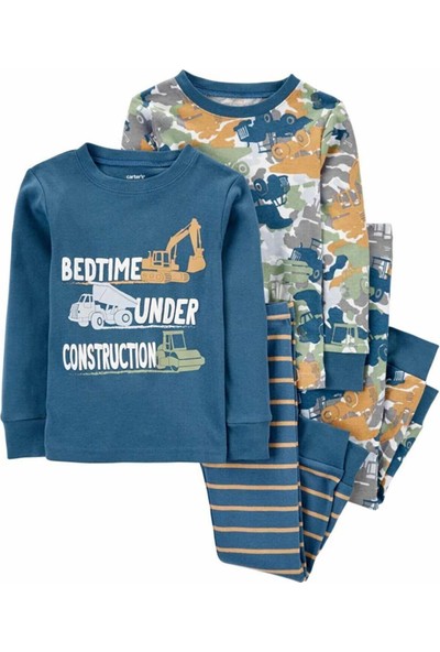 Carter's Küçük Erkek Çocuk 4'lü Pijama 2M677910