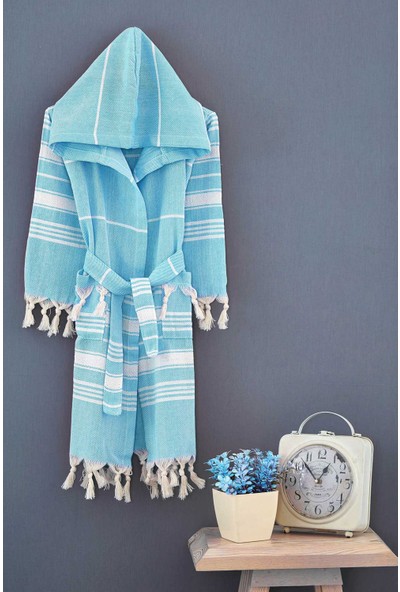 Denia Home Çocuk Peştemal Bornoz Denia Home Çocuk Peştemal Bornoz