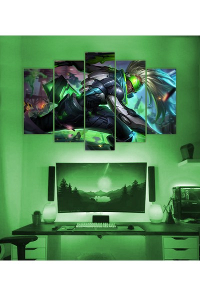 Yoktayok 5'li Mdf Ekko Tablo 60 x 90 cm