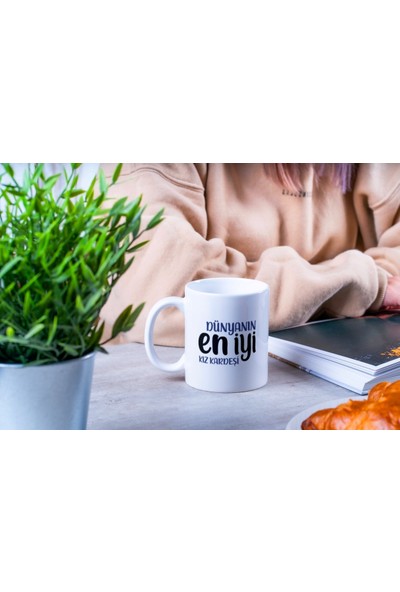 Esved Dünyanın En Iyi Kız Kardeşi Kupa Bardak