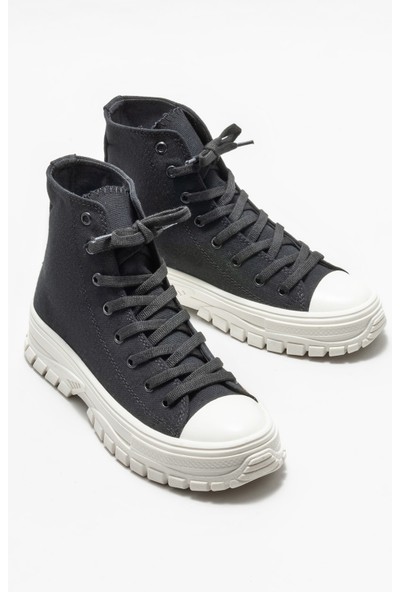 Elle Shoes Siyah Kadın Spor Bot