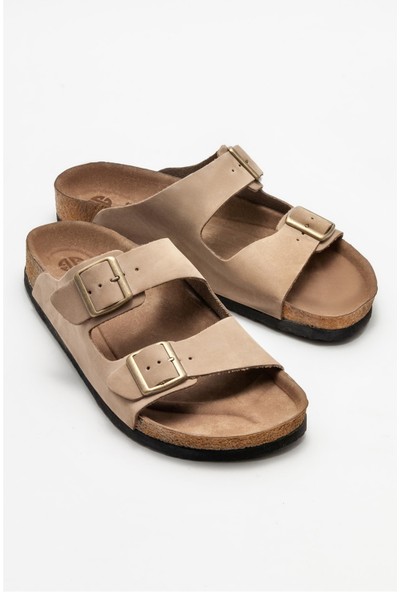Elle Shoes Vizon Deri Erkek Terlik Elle Shoes Vizon Deri Erkek Terlik