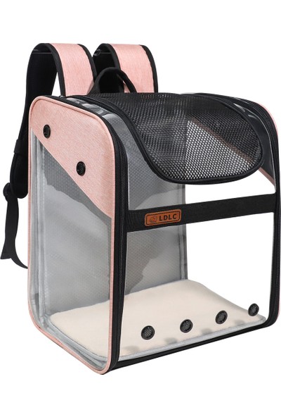Lıanyun Evcil Hayvan Katlanabilir Sırt Çantası - Pembe (Yurt Dışından)