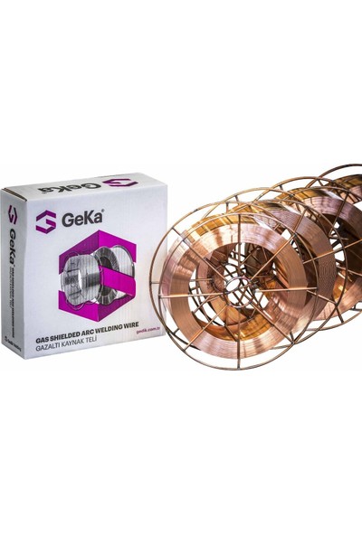 Gedik Kaynak Geka Elox Sg 309 L Si Mig Gazaltı Kaynak Teli 0.8 mm Gedik Kaynak Geka Elox Sg 309 L Si Mig Gazaltı Kaynak Teli 0.8 mm