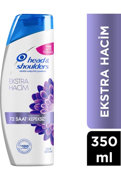 Head & Shoulders Ekstra Hacim Kepeğe Karşı Etkili Şampuan 350ML Head & Shoulders Ekstra Hacim Kepeğe Karşı Etkili Şampuan 350ML