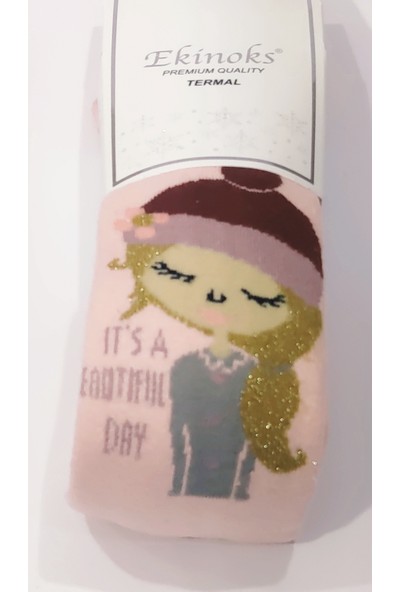 Ekinoks Kız Cocuk Havlu Külotlu Çorap