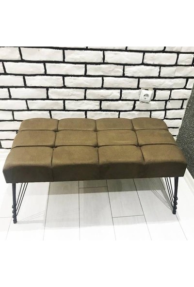 Eleganza Sofa Metal Ayaklı Enzo Bench&puf