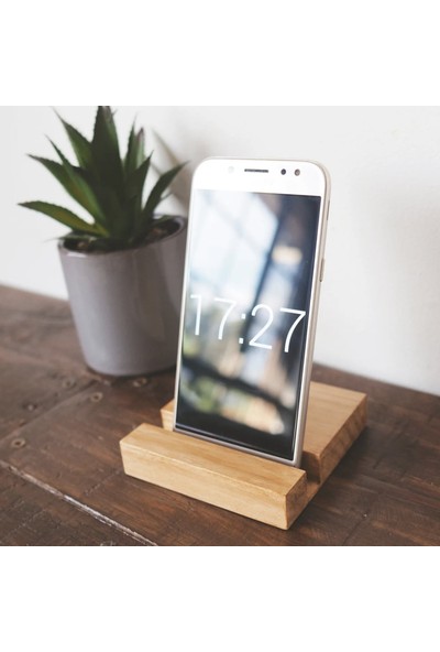 Etiget Ahşap Telefon Tutucu Masa Üstü Tablet Tutucu Standı Etiget Ahşap Telefon Tutucu Masa Üstü Tablet Tutucu Standı