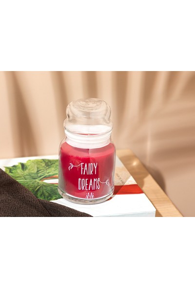 English Home Fairy Dreams Kokulu Mum 195 gr Açık Pembe English Home Fairy Dreams Kokulu Mum 195 gr Açık Pembe