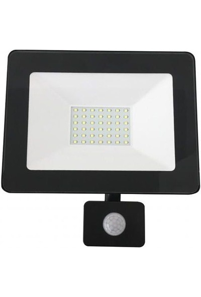 Cata 50W Sensörlü Slim LED Projektör CT-4654 6400K Beyaz Işık Cata 50W Sensörlü Slim LED Projektör CT-4654 6400K Beyaz Işık