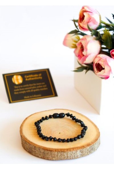 Radka Koyu Vişne Sertifikalı Çocuk Kehribar Bileklik / 16-17 Cm. Radka Koyu Vişne Sertifikalı Çocuk Kehribar Bileklik / 16-17 Cm.