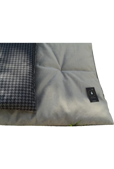 Panda Group Gri Xxl Yumuşak Köpek Minderi