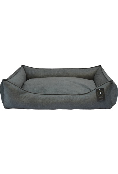 Panda Group Gri Xxl Köpek Yatak ( 100 cm x 120 Cm)