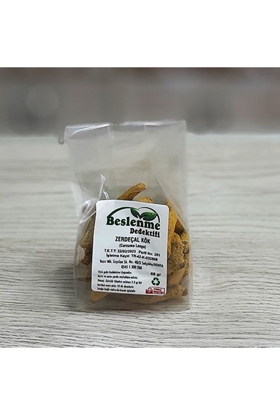 Beslenme Dedektifi Zerdeçal Kök 68 gr
