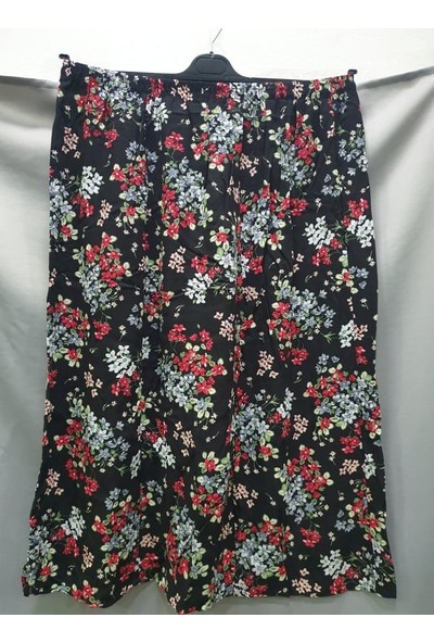 Sercan Konfeksiyon 6 Parçalı Viskon Basma Anne Eteği