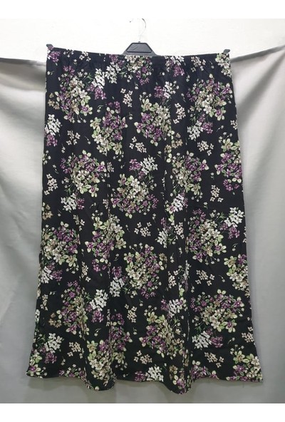 Sercan Konfeksiyon 6 Parçalı Viskon Basma Anne Eteği