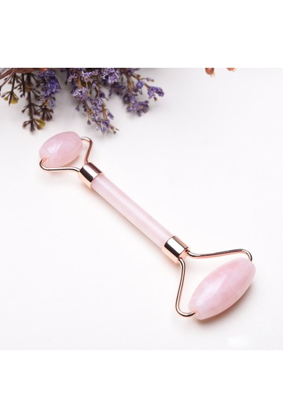 Taş Sepeti Pembe Kuvars Jade Roller Çift Taraflı Orijinal Yüz Masaj Aleti Taş Sepeti Pembe Kuvars Jade Roller Çift Taraflı Orijinal Yüz Masaj Aleti