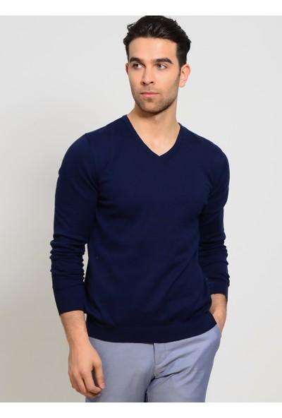 George Hogg V Yaka Koyu Lacivert Kazak