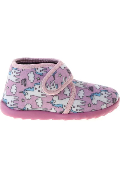 Limon Pembe Bebek Ev Ayakkabısı