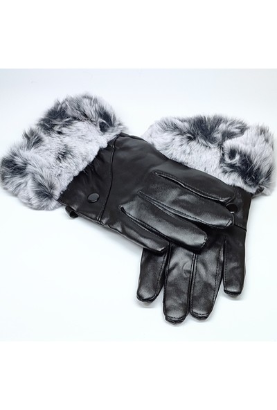 Algitsin Kadın Deri Eldiven Standart Beden