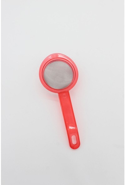 Dolly Ar-352 Şeffaf Çay Süzgeci Kırmızı