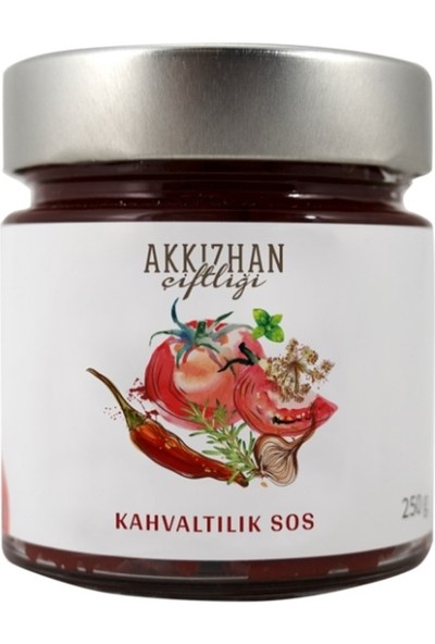 Akkızhan Çiftliği Kahvaltılık Sos 250 gr