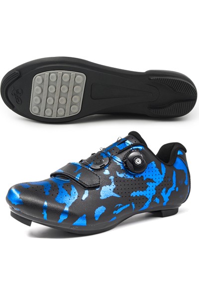 Jinxianzheng Mavi Bisiklet Ayakkabısı (Yurt Dışından)