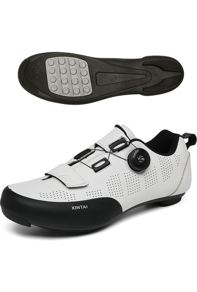 Jinxianzheng Beyaz Bisiklet Ayakkabısı (Yurt Dışından)