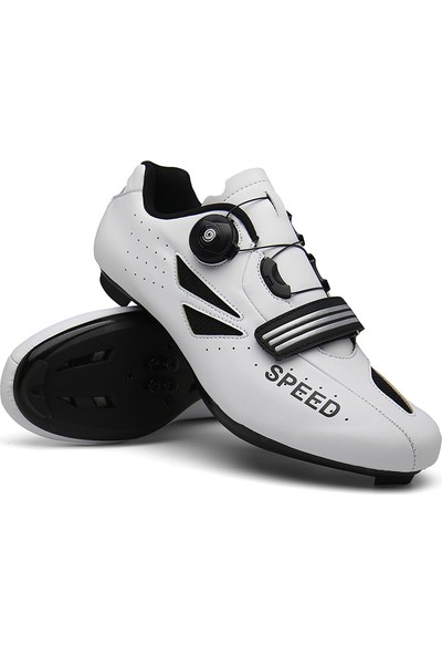 Jinxianzheng Beyaz Bisiklet Ayakkabısı (Yurt Dışından)