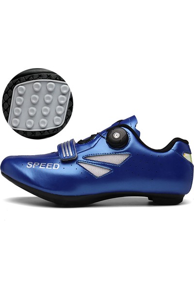 Jinxianzheng Mavi Bisiklet Ayakkabısı (Yurt Dışından)