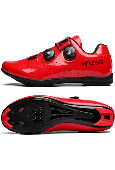 Jinxianzheng Kırmızı Bisiklet Ayakkabısı (Yurt Dışından)