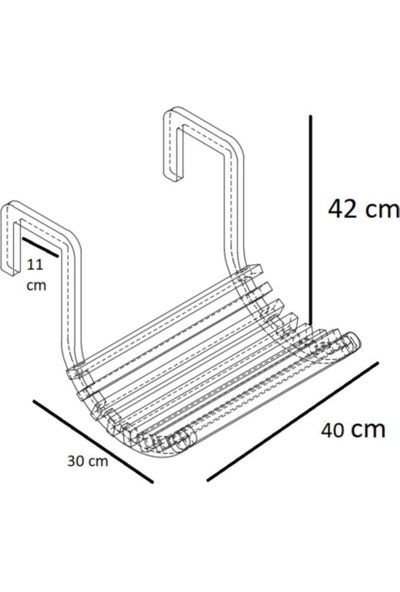 Makeraldo Kalorifer Yatağı Açık Kahverengi 55 cm