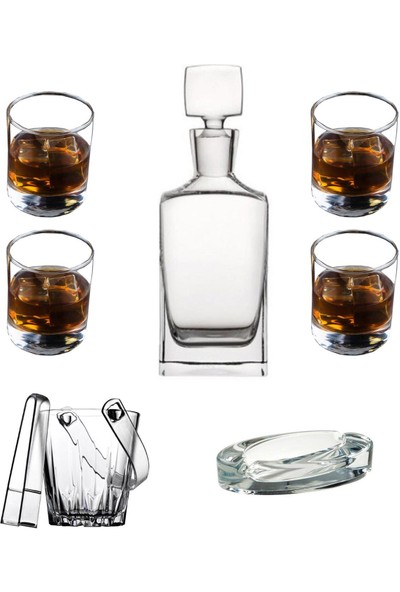 Paşabahçe Özel Hediye Wisky Seti Silver Paket