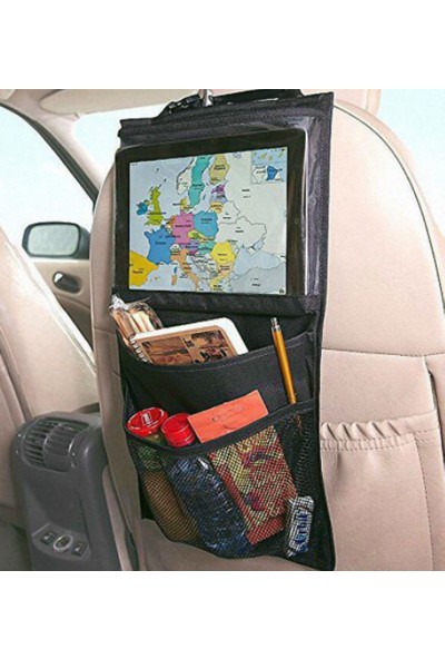 Ankaflex Araç Içi Koltuk Arkası Düzenleyici Tablet ipad Tutucu Gözlü Organizer Ankaflex Araç Içi Koltuk Arkası Düzenleyici Tablet ipad Tutucu Gözlü Organizer