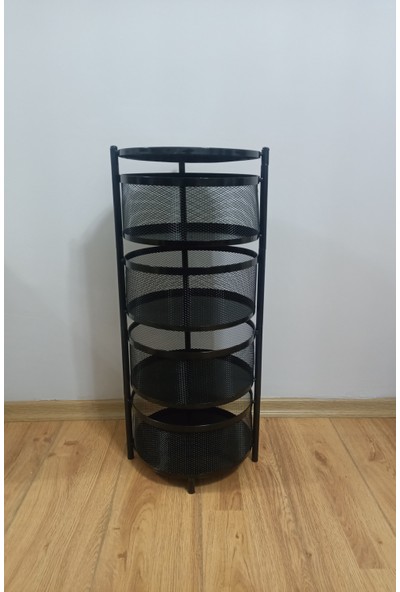 4 Katlı Açılır Kapanır Sebzelik Meyvelik Metal