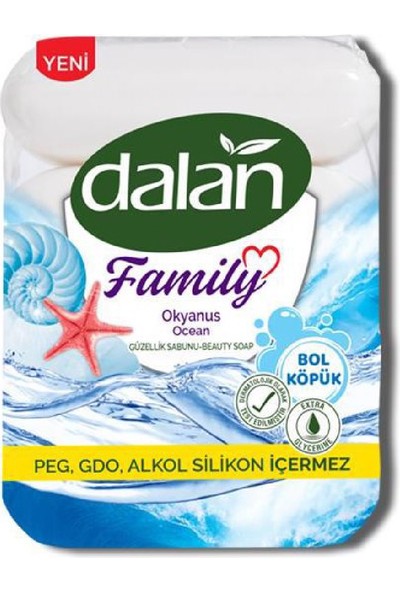Dalan Family Sabun Okyanus 75 gr x 4 Ad Dalan Family Sabun Okyanus 75 gr x 4 Ad